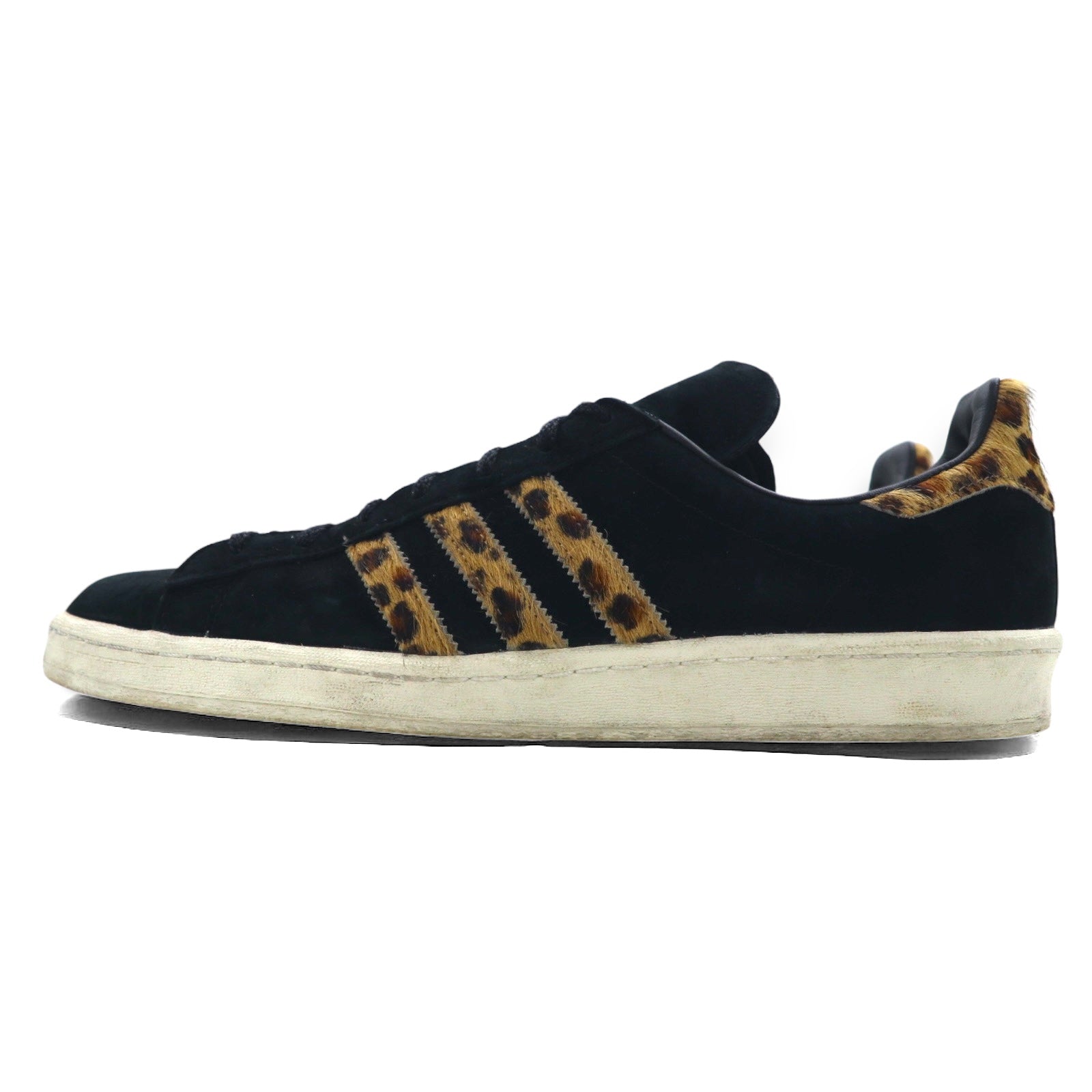 adidas originals Campus 80s Leopard Sneakers US11.5 Black Pigskin ...
