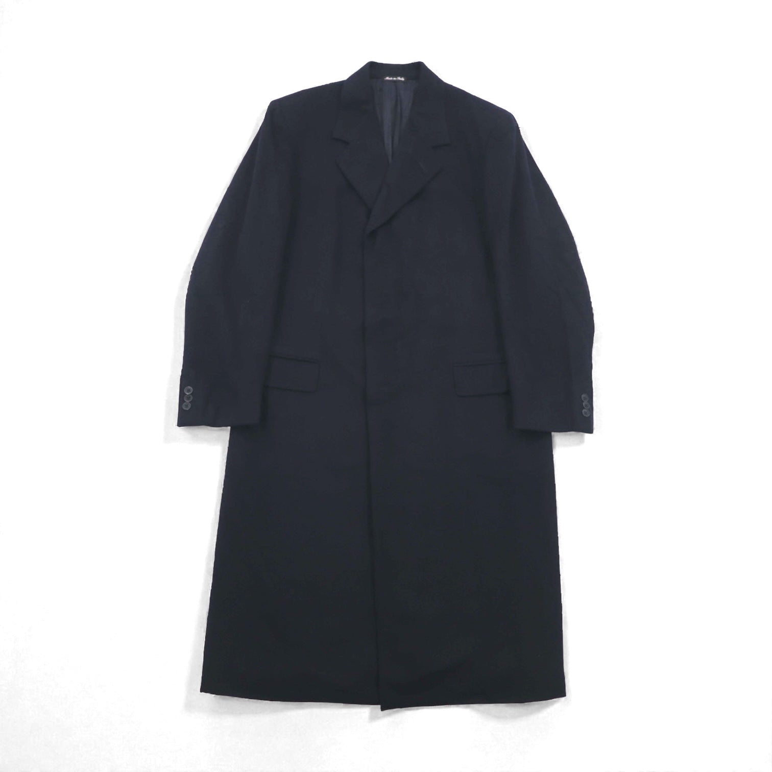 Loro Piana 100% Cashmere Long Coat, Navy, PAL ZIERI, Made in Italy – 日本然リトテ