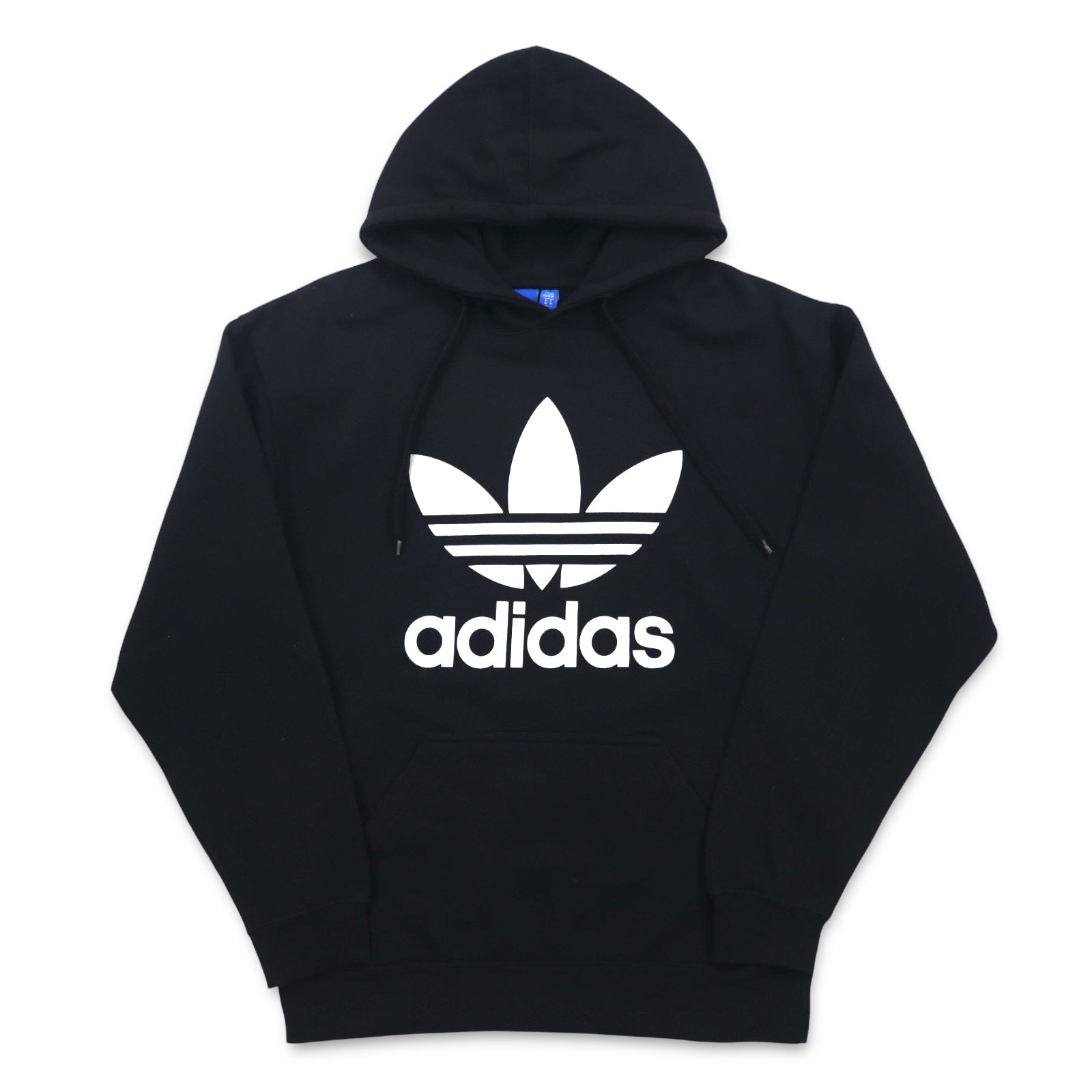 adidas originals TREEFOIL Logo Pullover Hoodie XL Black TREEFOIL LEAF ...